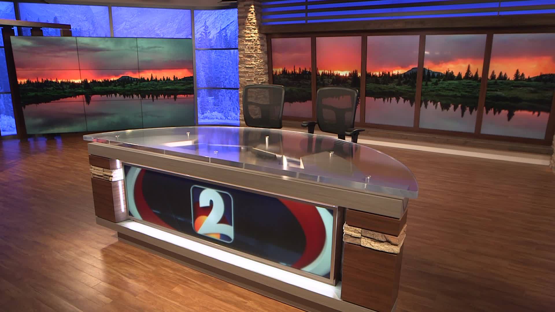 KWGN Broadcast Set Design Gallery