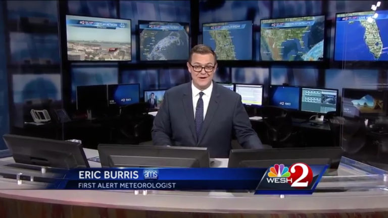 Orlando station's new set draws inspiration from 'diagrid' - NewscastStudio