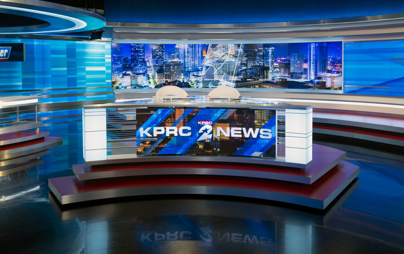 KPRC Broadcast Set Design Gallery