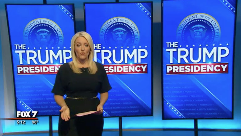 Fox Austin's new set's unique anchor desk is 'core' of design ...