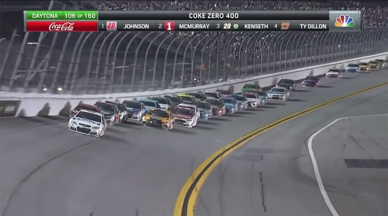 NBC updates on-air look to match NASCAR rebrand - NewscastStudio