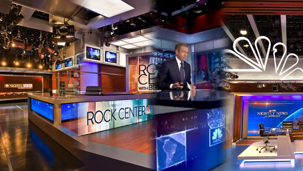 Flashback: A look at past 'NBC Nightly News' sets - NewscastStudio