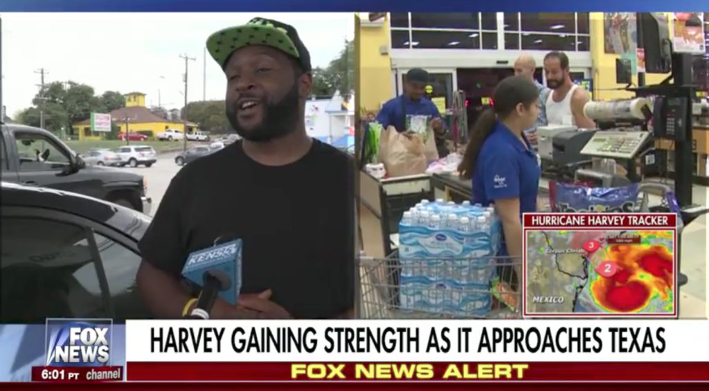 As Harvey intensifies, so does TV coverage - NewscastStudio