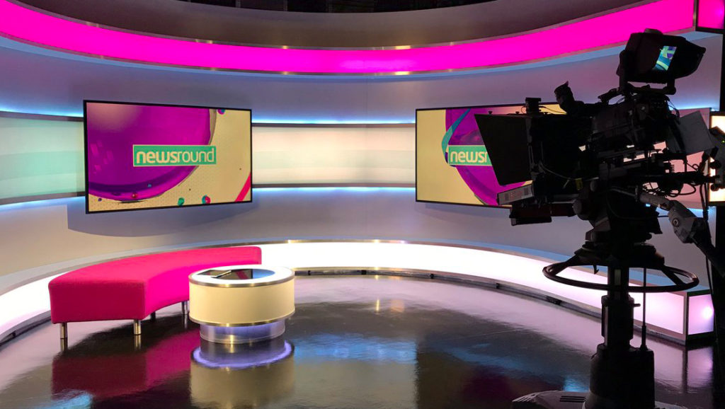 'Newsround' incorporates curves, splashes of color in new set ...