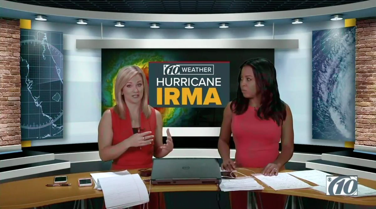 Florida stations go wall-to-wall with Hurricane Irma coverage ...