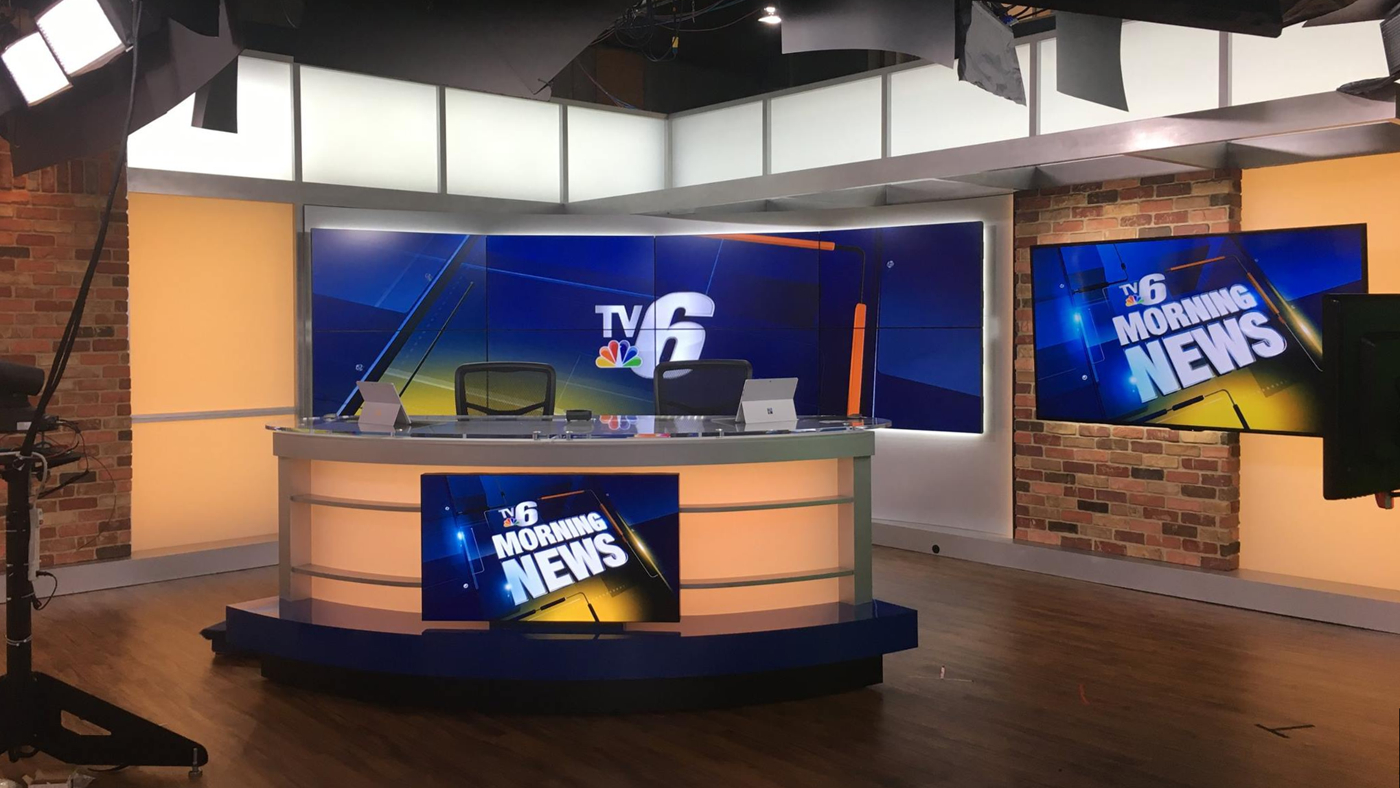 WLUC Broadcast Set Design Gallery