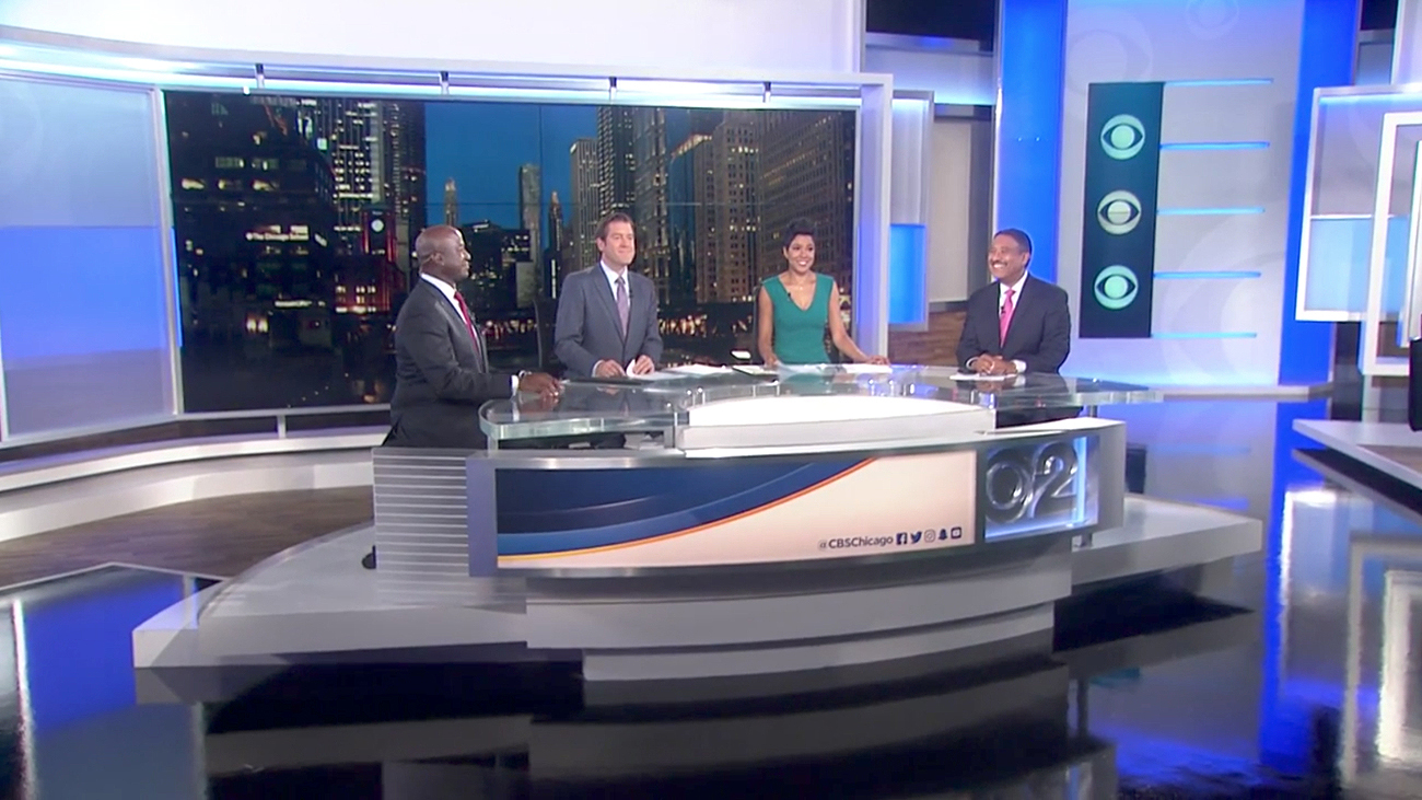 CBS Chicago WBBM Set Design Gallery