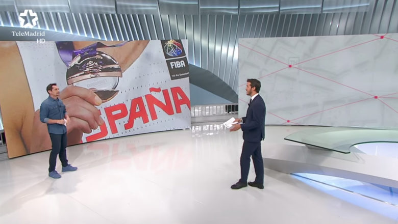 Telemadrid creates set with open space, massive video walls ...