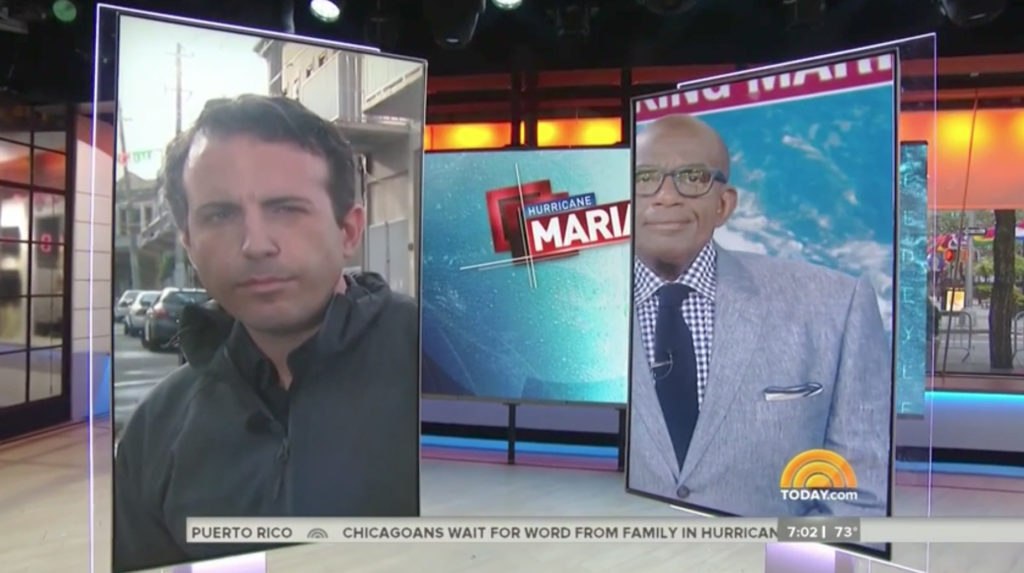 Morning shows take different routes on covering Maria, quake ...