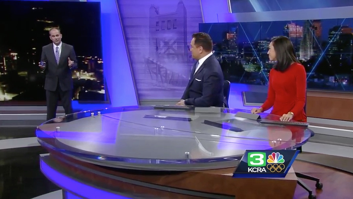 KCRA Broadcast Set Design Gallery