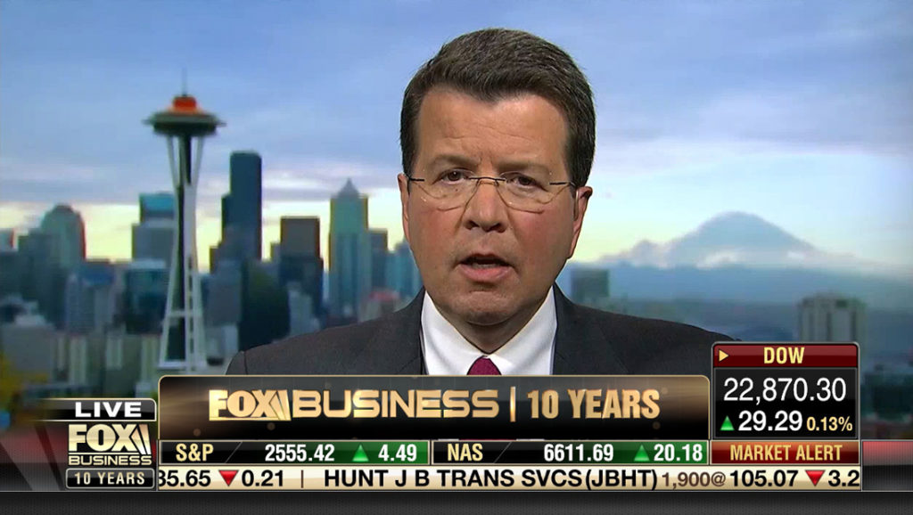 Fox Business marks 10 years with anniversary bug, promos - NewscastStudio