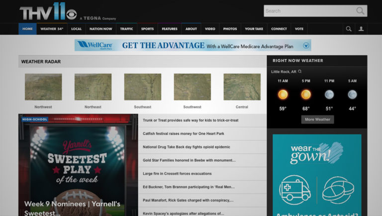 Tegna stations rolling out new websites - NewscastStudio