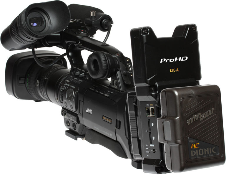 JVC adds camera-mounted bonded IP bridge - NewscastStudio