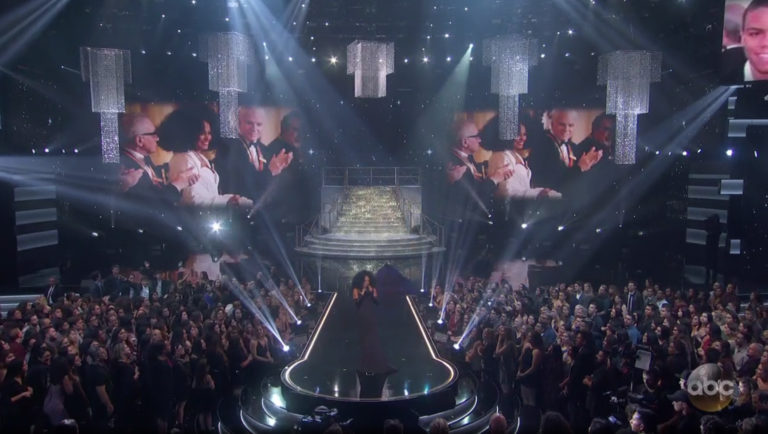 AMAs production design goes big using LED, entire building - NewscastStudio