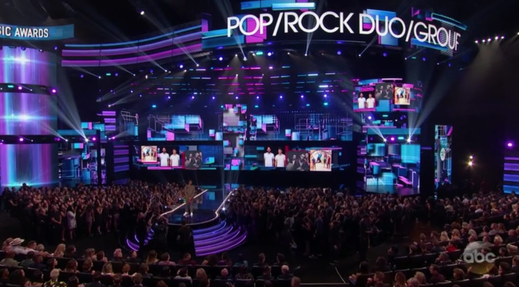 AMAs production design goes big using LED, entire building - NewscastStudio