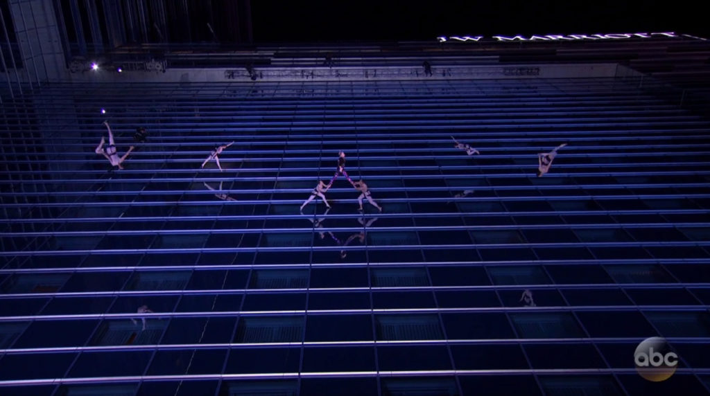 AMAs production design goes big using LED, entire building - NewscastStudio