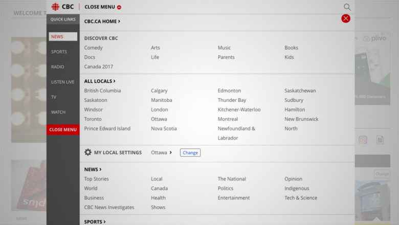 CBC launching overhauled website designs - NewscastStudio