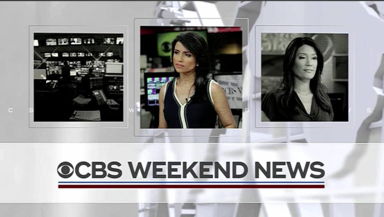 'CBS Weekend News' gets graphics update to match its weekday parent ...