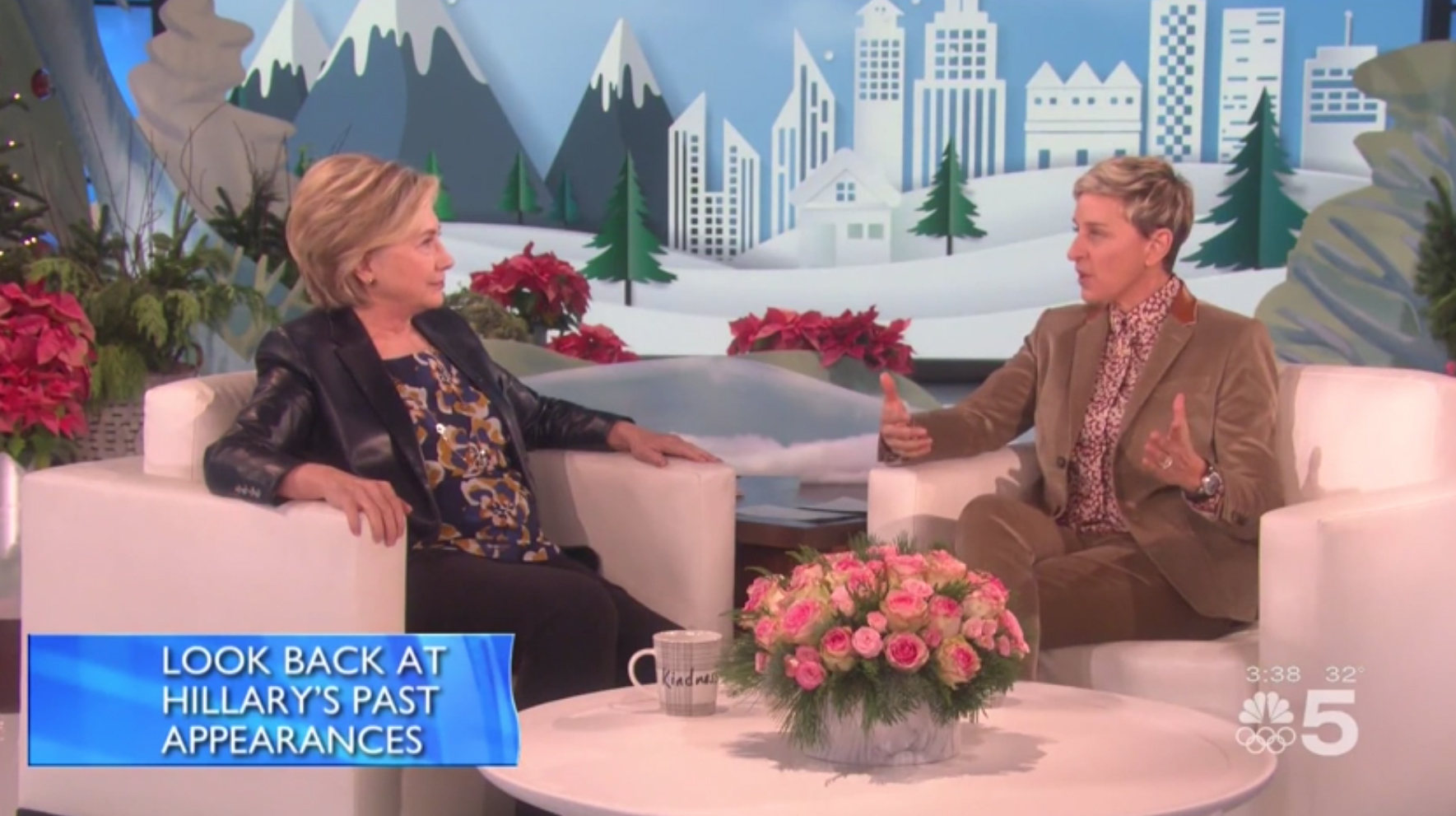 See how daytime talk TV 'decked their sets' for the holidays ...