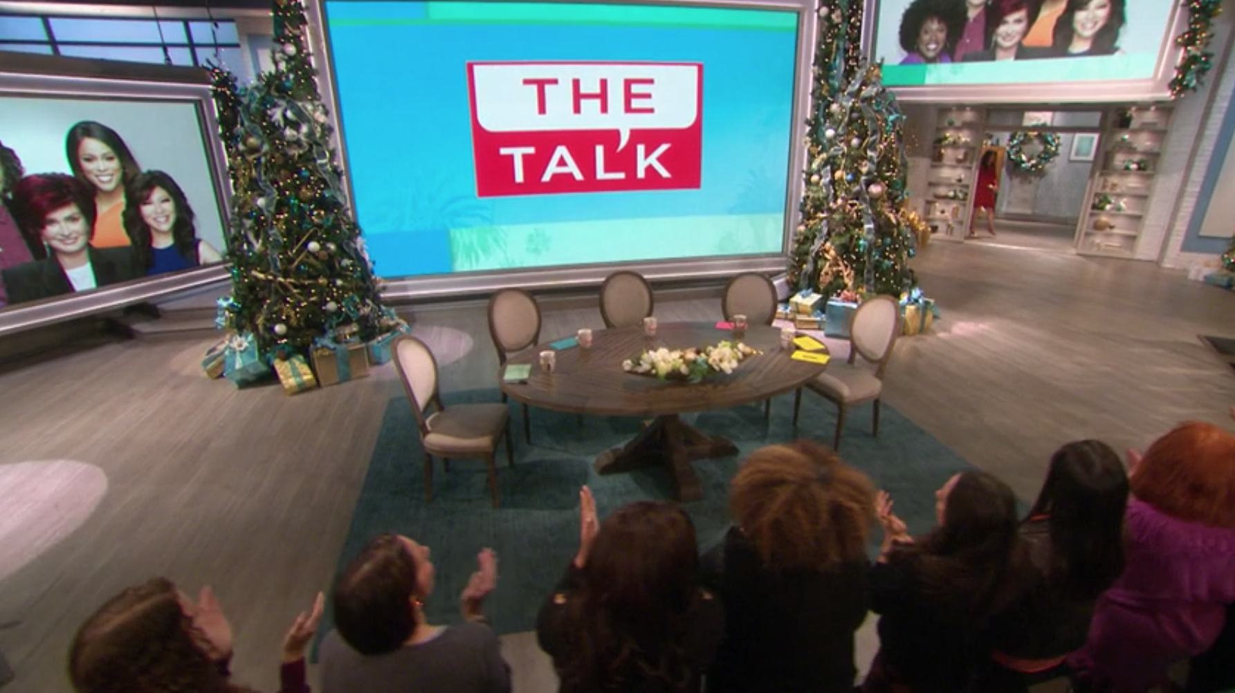 See how daytime talk TV 'decked their sets' for the holidays ...