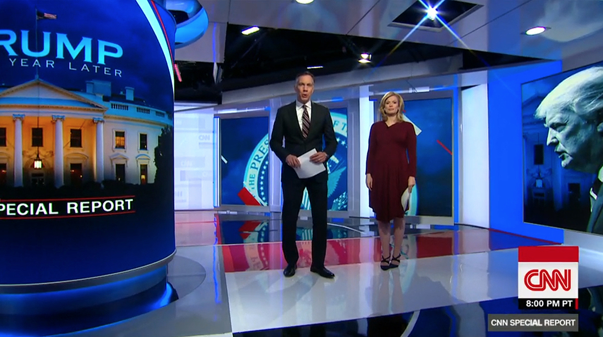 CNN rebuilds Washington studio from the ground up - NewscastStudio