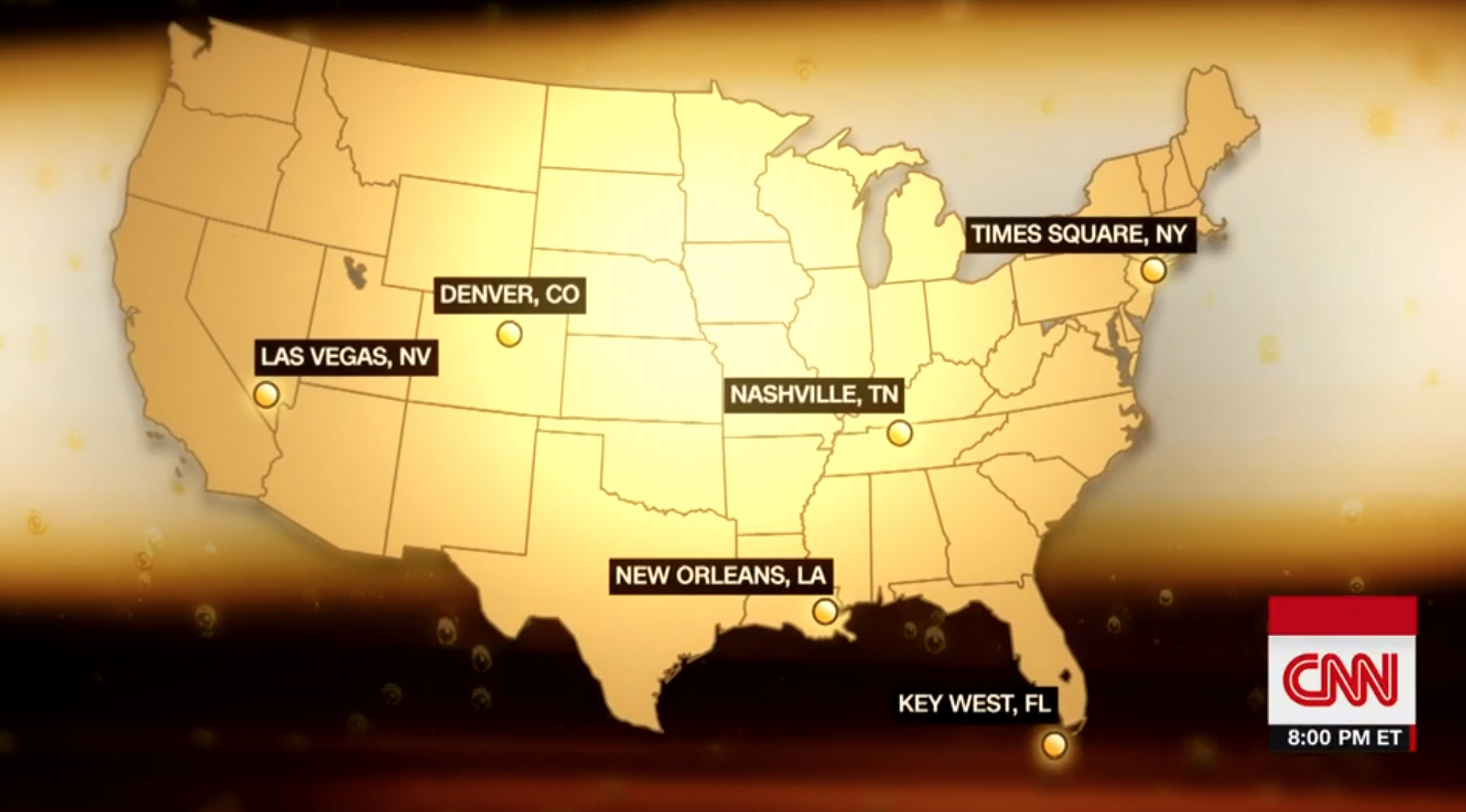 Networks go glitzy for New Year's Eve - NewscastStudio