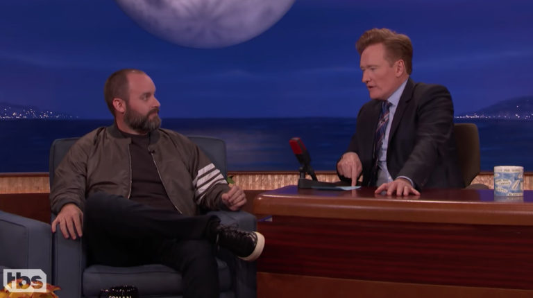 Full moon sets on 'Conan' as show switches to new set - NewscastStudio