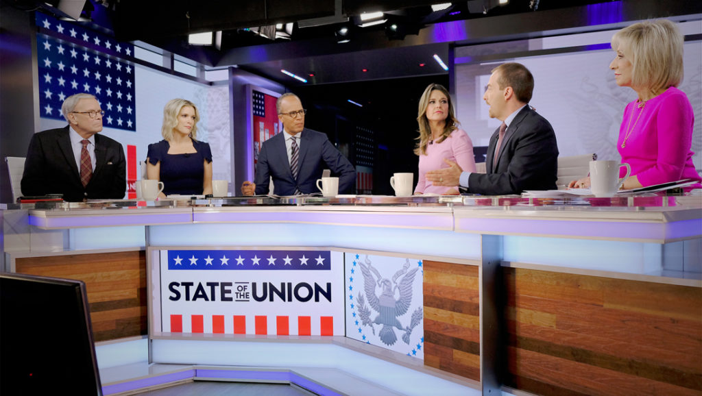 NBC decks out D.C. video walls with political design for SOTU ...