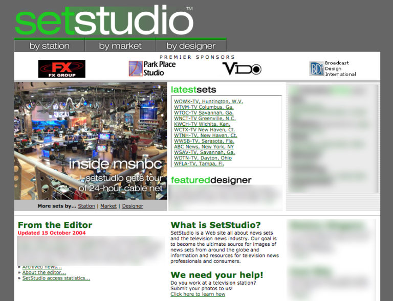 NewscastStudio at 15: A look back at 2004 - NewscastStudio