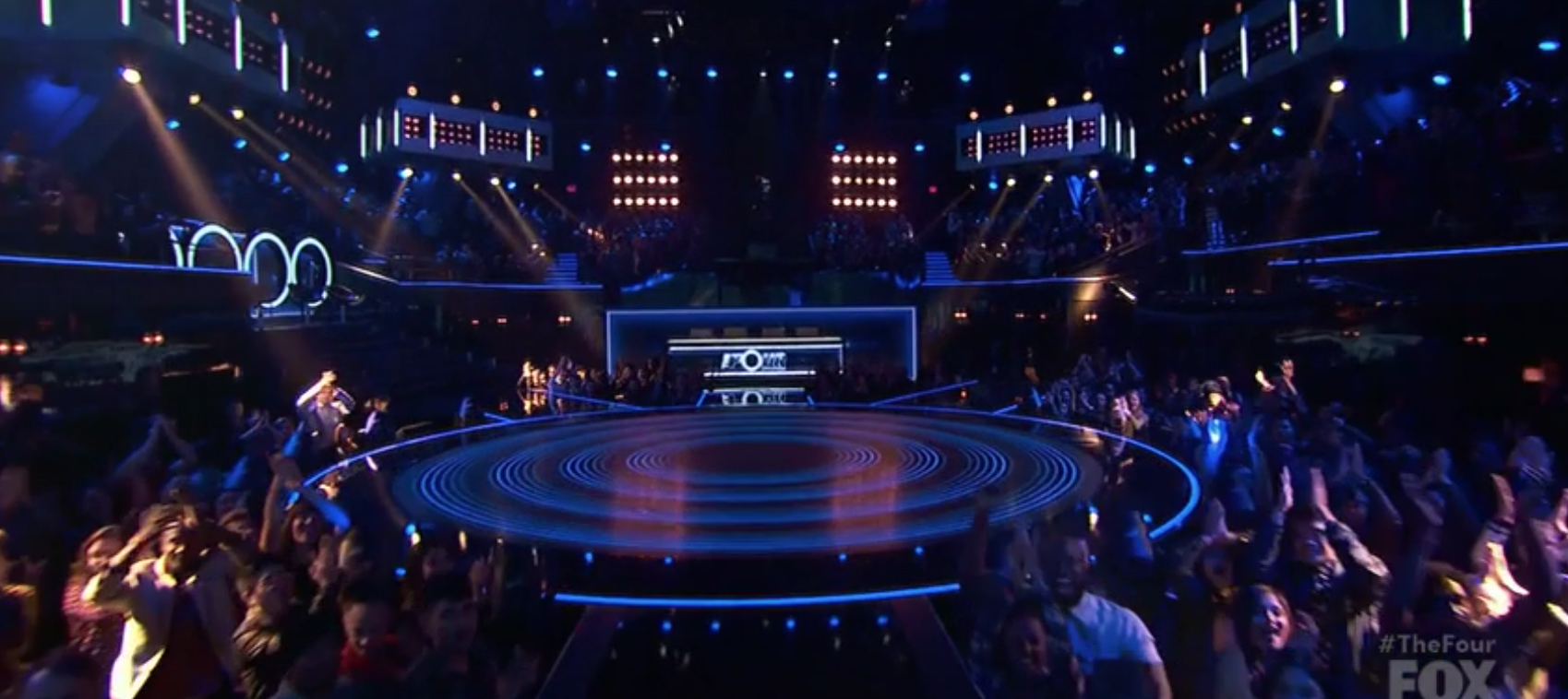 'The Four' production design sends singers into the ring - NewscastStudio