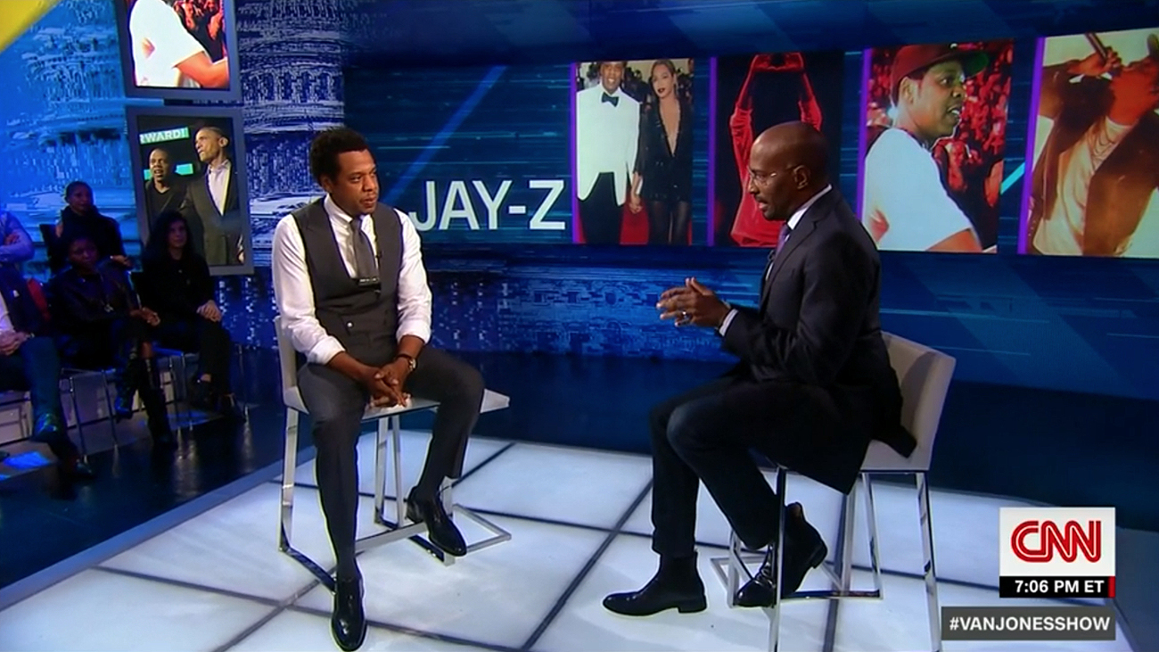 'Van Jones Show' debuts with 'glitchy' look, vertical panels ...