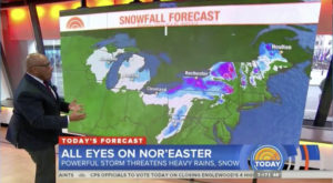 Al Roker's weather forecast is so big, one video wall can't contain it ...
