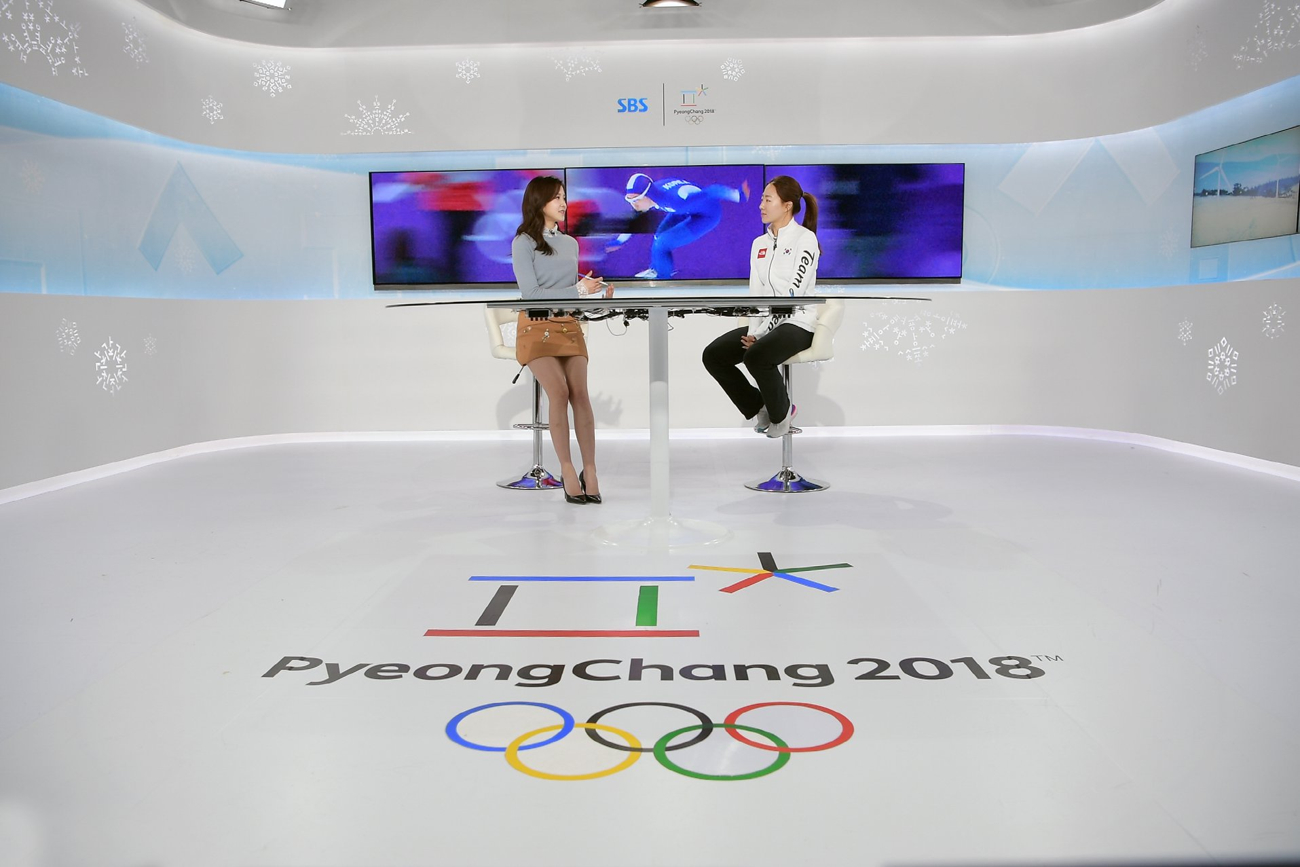 SBS PyeongChang Olympics Broadcast Set Design Gallery