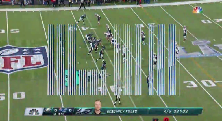 NBC debuts new sports graphics package during Super Bowl LII ...