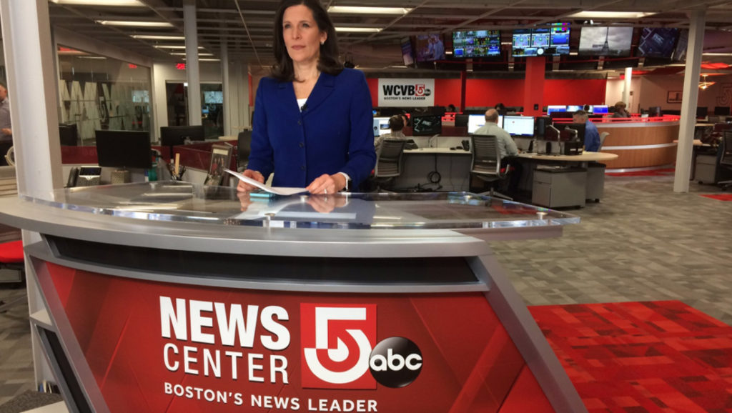 Boston station adds newsroom desk - NewscastStudio