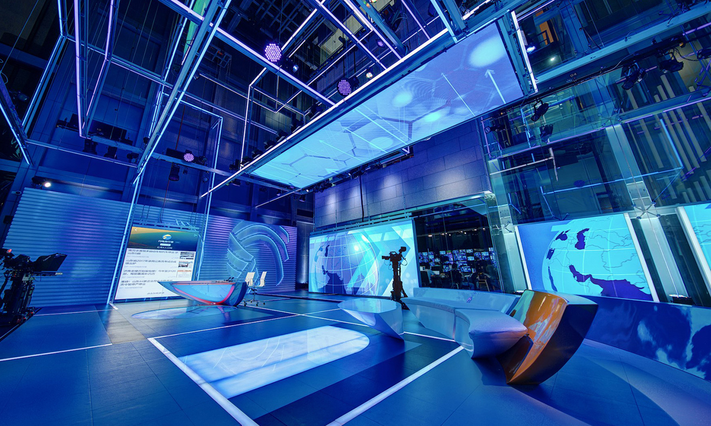 Shandong Television (山东广播电视台) Set Design Gallery