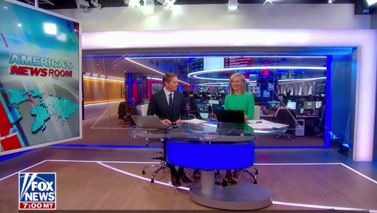 Fox News' 'America's Newsroom' moves to temporary home - NewscastStudio