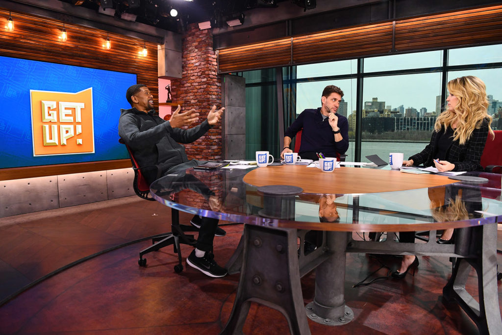 ESPN teases 'Get Up' morning show with new trailer, studio first look ...
