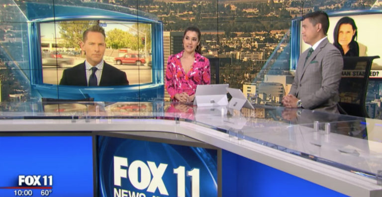 Fox Los Angeles adds additional video-wall driven set - NewscastStudio