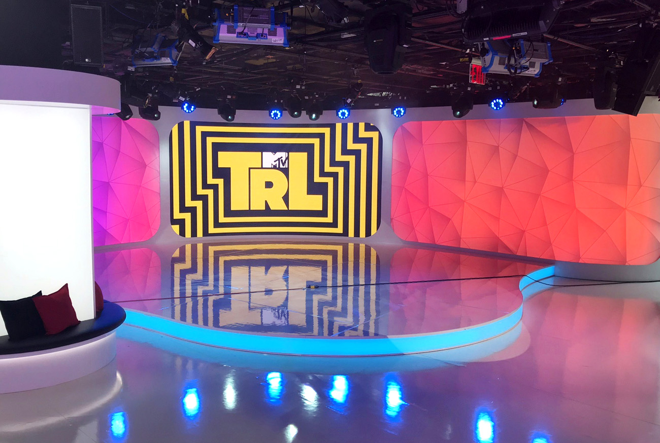 TRL Broadcast Set Design Gallery