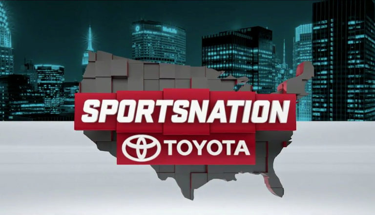ESPN's 'SportsNation' updates studio, desk for new co-host - NewscastStudio