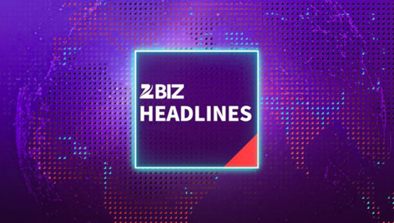 Zee Business blends triangle motif with eye-catching color palette ...