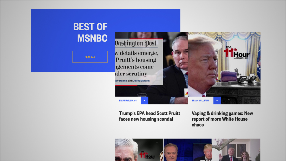 MSNBC switches video pages over to new NBC News website design ...