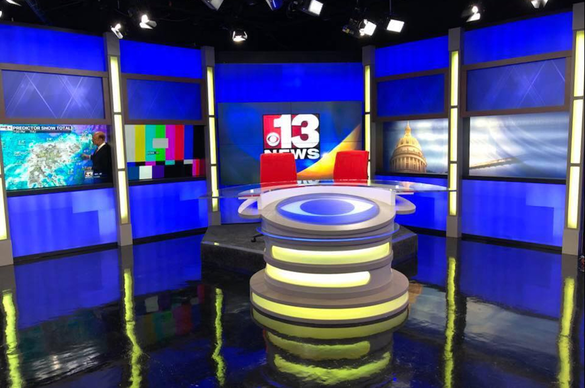 WOWK 13 News Set Design Gallery