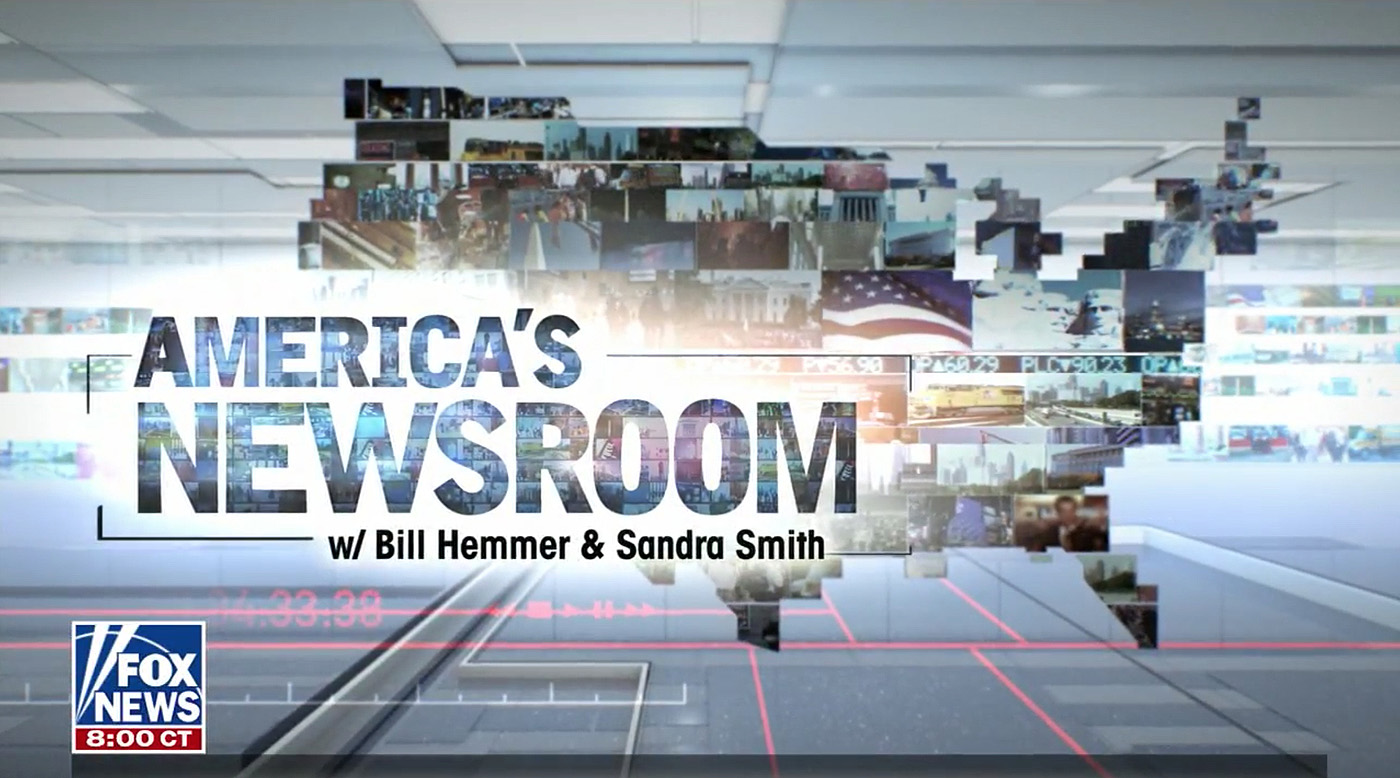 America's Newsroom Motion Graphics and Broadcast Design Gallery
