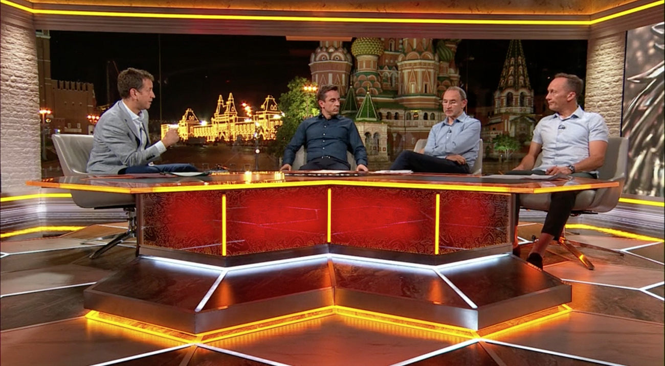 ITV World Cup 2018 Broadcast Set Design Gallery