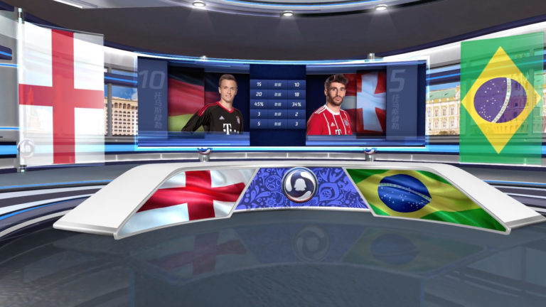 Tencent's World Cup look combines bold graphics, virtual and augmented ...