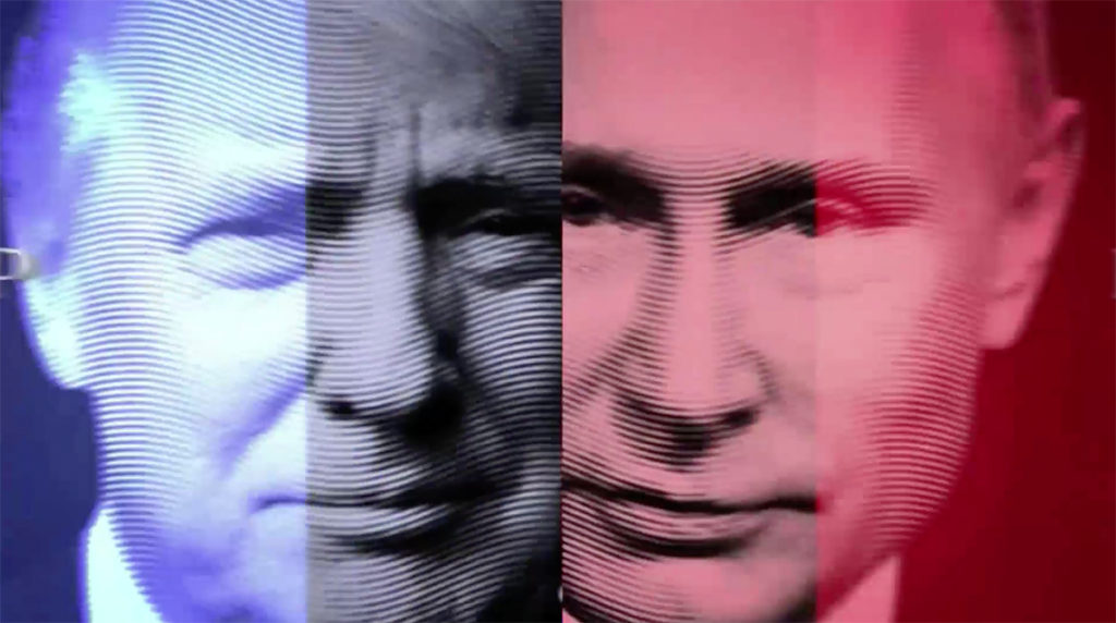Trump, Putin face off in MSNBC summit graphics - NewscastStudio