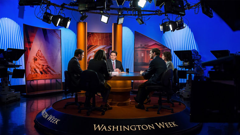 A look back at the 'Washington Week' broadcast design over the years ...