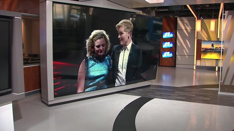 Raleigh station debuts updated downtown studio - NewscastStudio